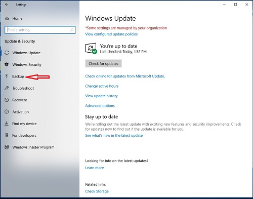 Backup and Restore Data in Windows 10 – Micro Center
