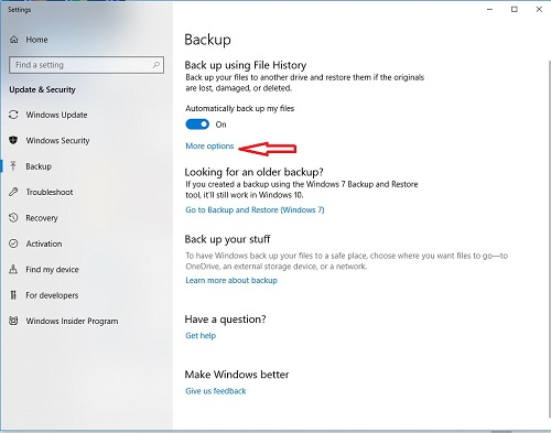 Backup and Restore Data in Windows 10 – Micro Center